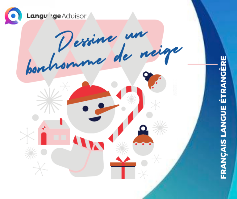 Dessine un bonhomme de neige - Language Advisor