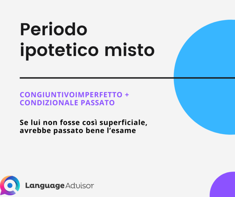 Italian as a second language: Periodo Ipotetico - Language Advisor