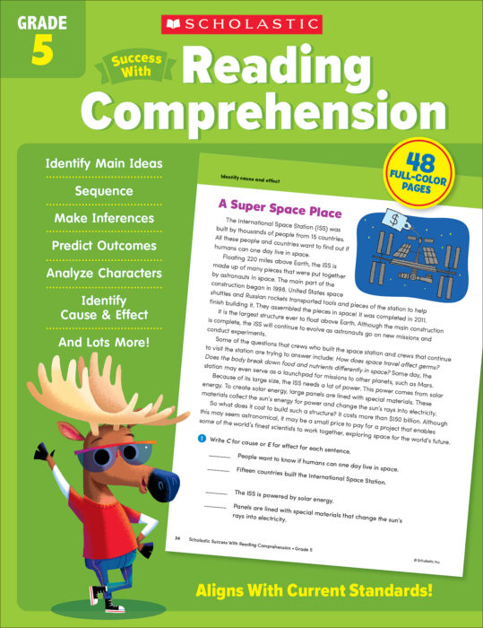 Scholastic Success With Reading Comprehension Grade 5 Scholastic Success With Reading Comprehension Grade 5