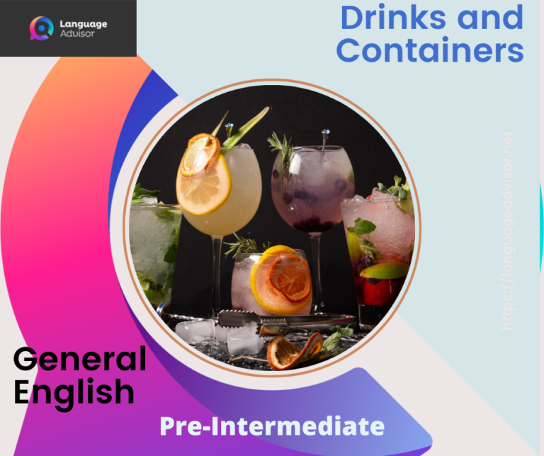 Drinks And Containers General English Language Advisor Drinks And Containers General English Language Advisor