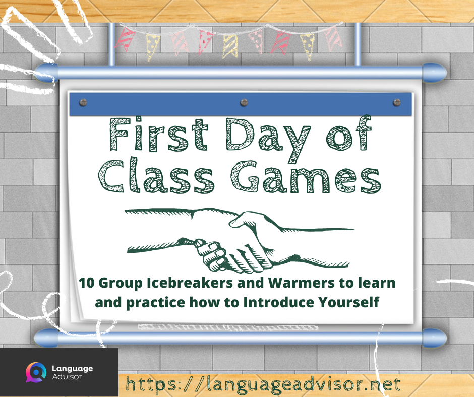 First Day Of Class Games First Day Of Class Games