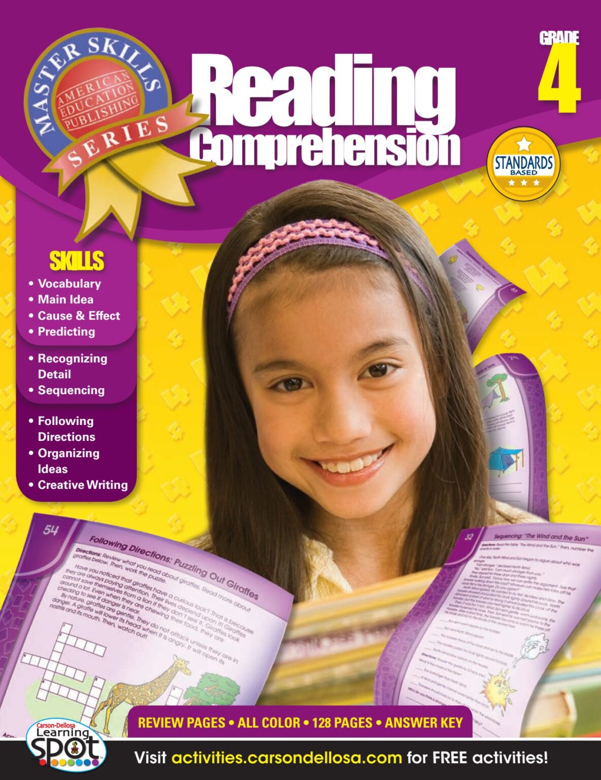 Master Skills Reading Comprehension Workbook Grade 4 Master Skills Reading Comprehension Workbook Grade 4