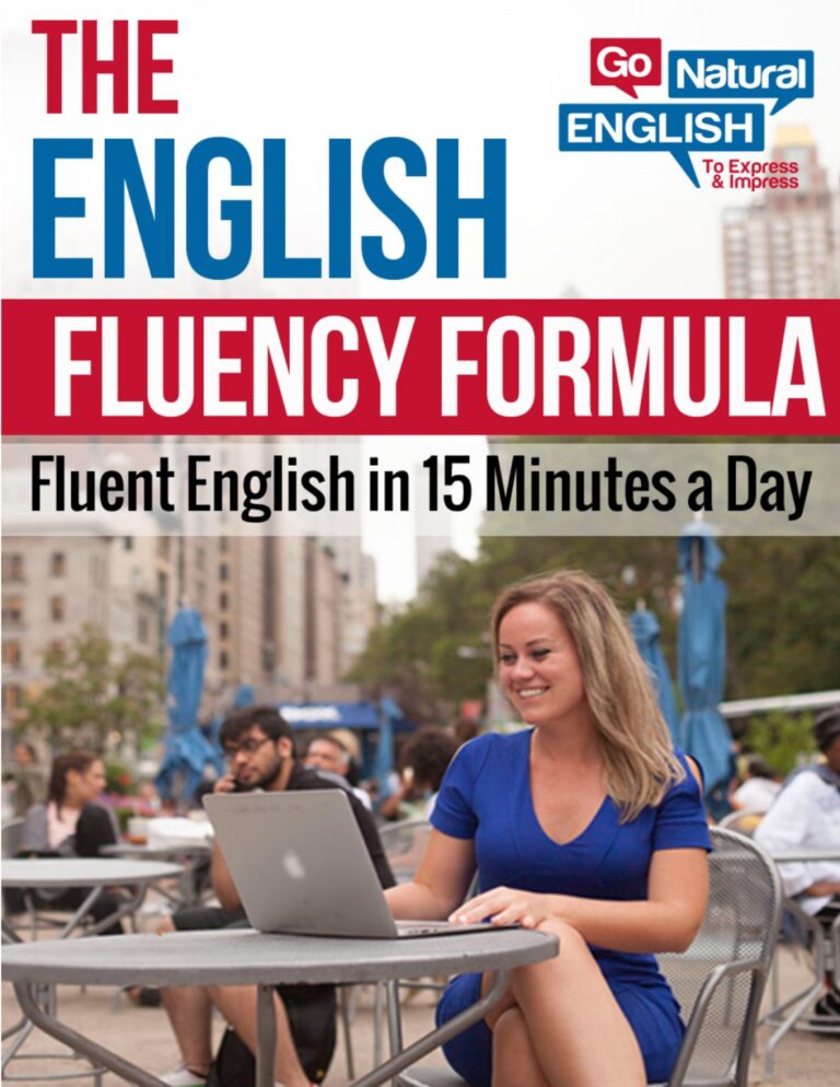 The English Fluency Formula - Language Advisor