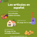 Los artículos en español - Language Advisor