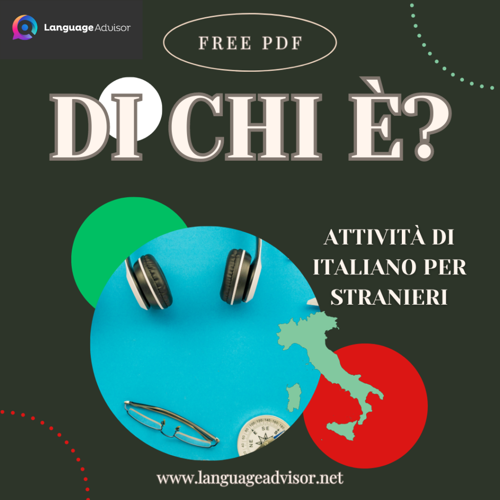 Italian as a second language: Chi è?
