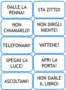 Italian as a second language: Siediti!