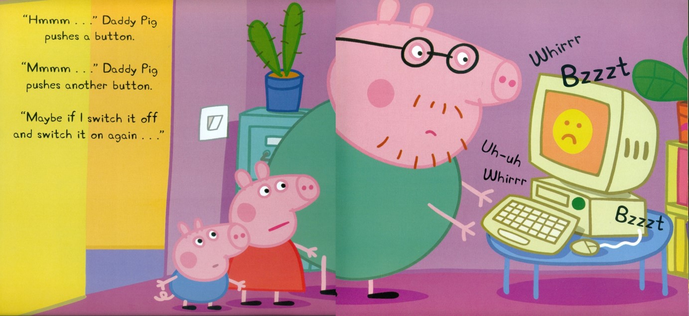Children's book - Peppa Pig's Family - Language Advisor