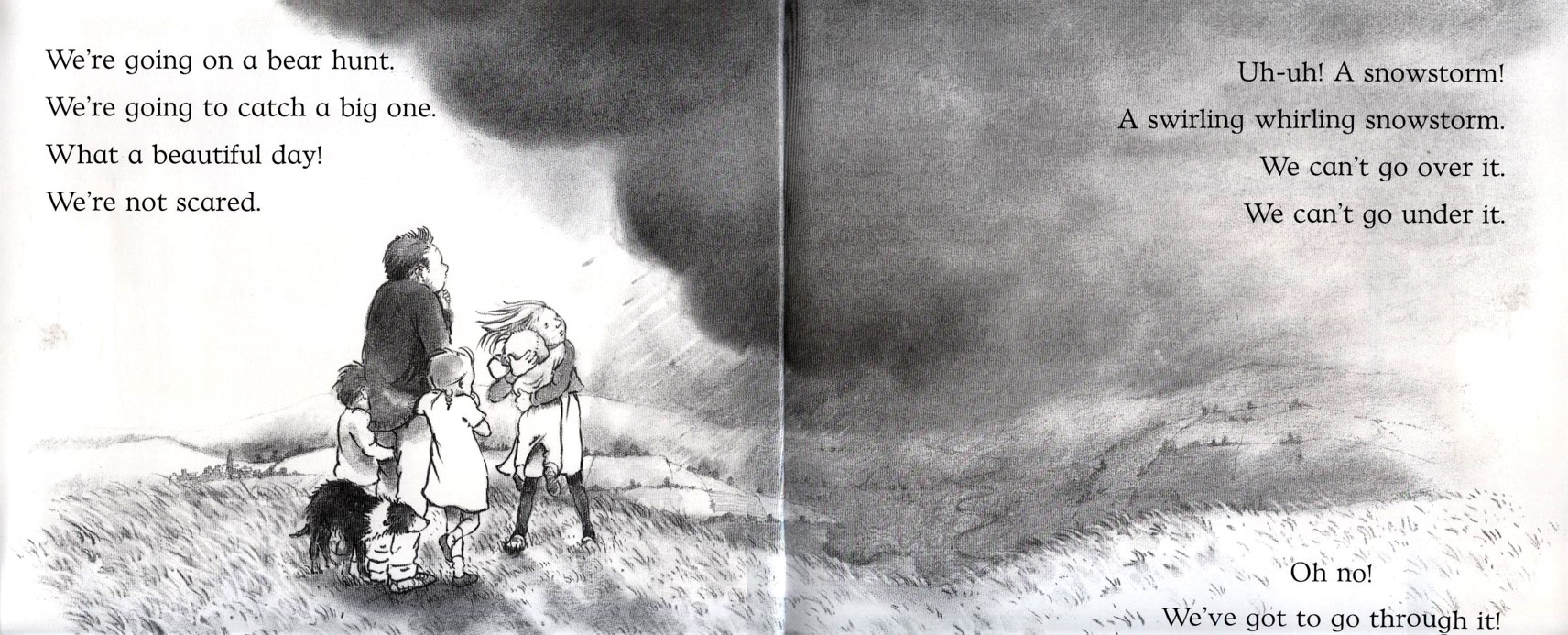 Children's book - We're Going on a Bear Hunt - Language Advisor