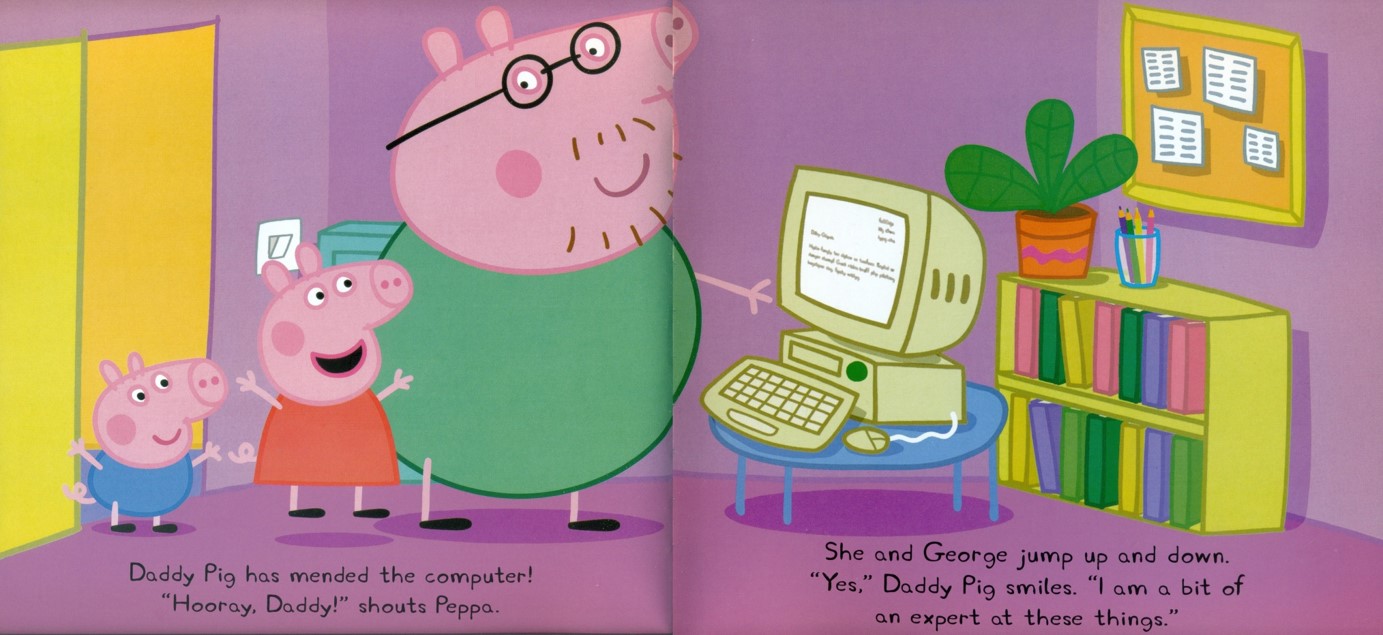 Children's book - Peppa Pig's Family - Language Advisor