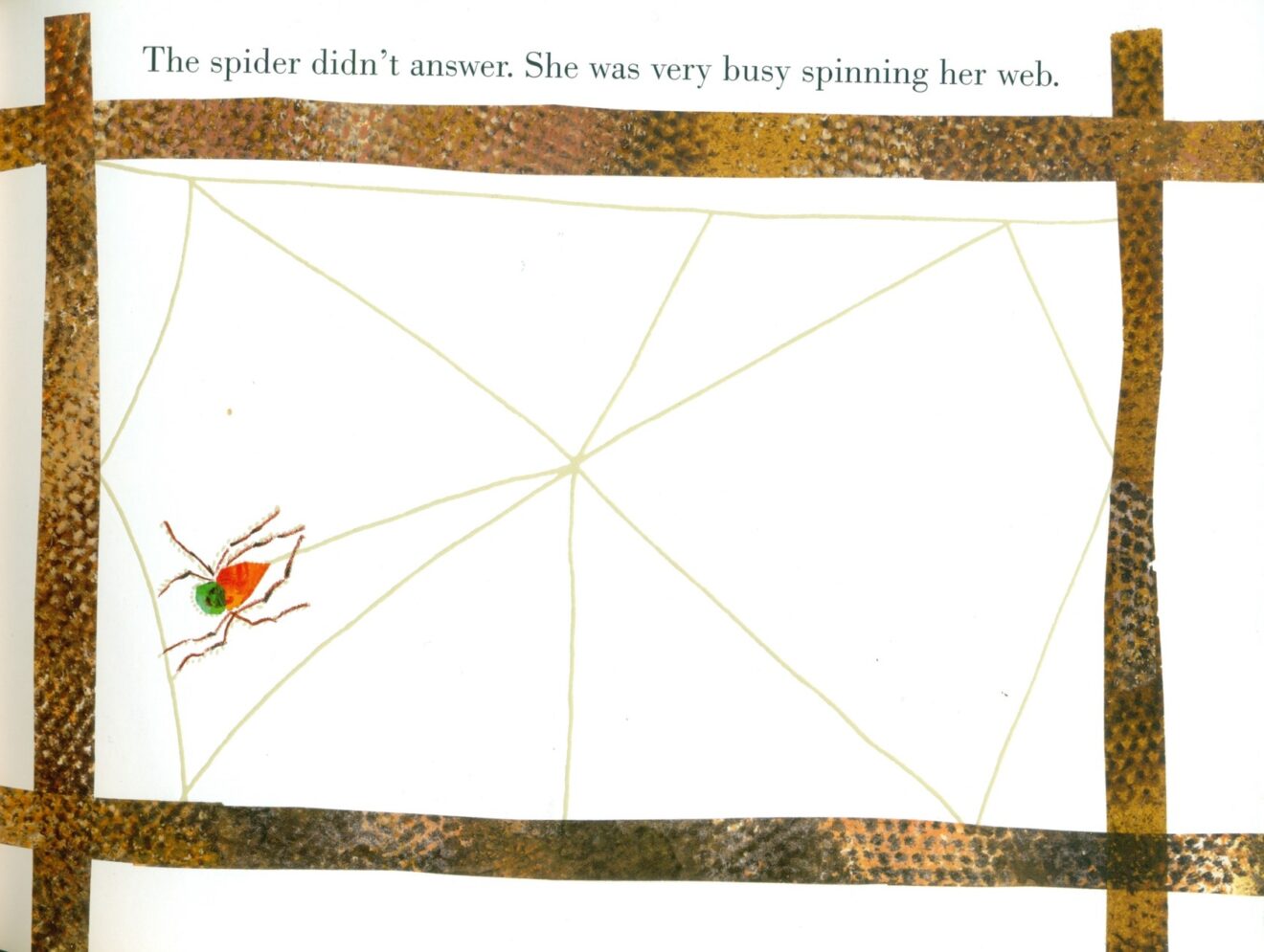 Children's book - The very Busy Spider - Language Advisor