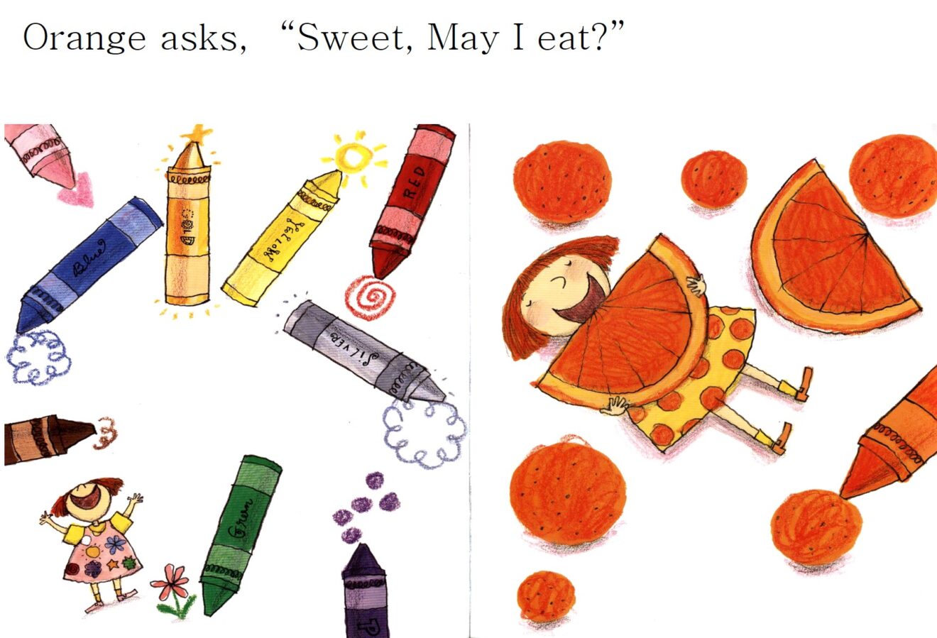 Children's book - My Crayons Talk - Language Advisor