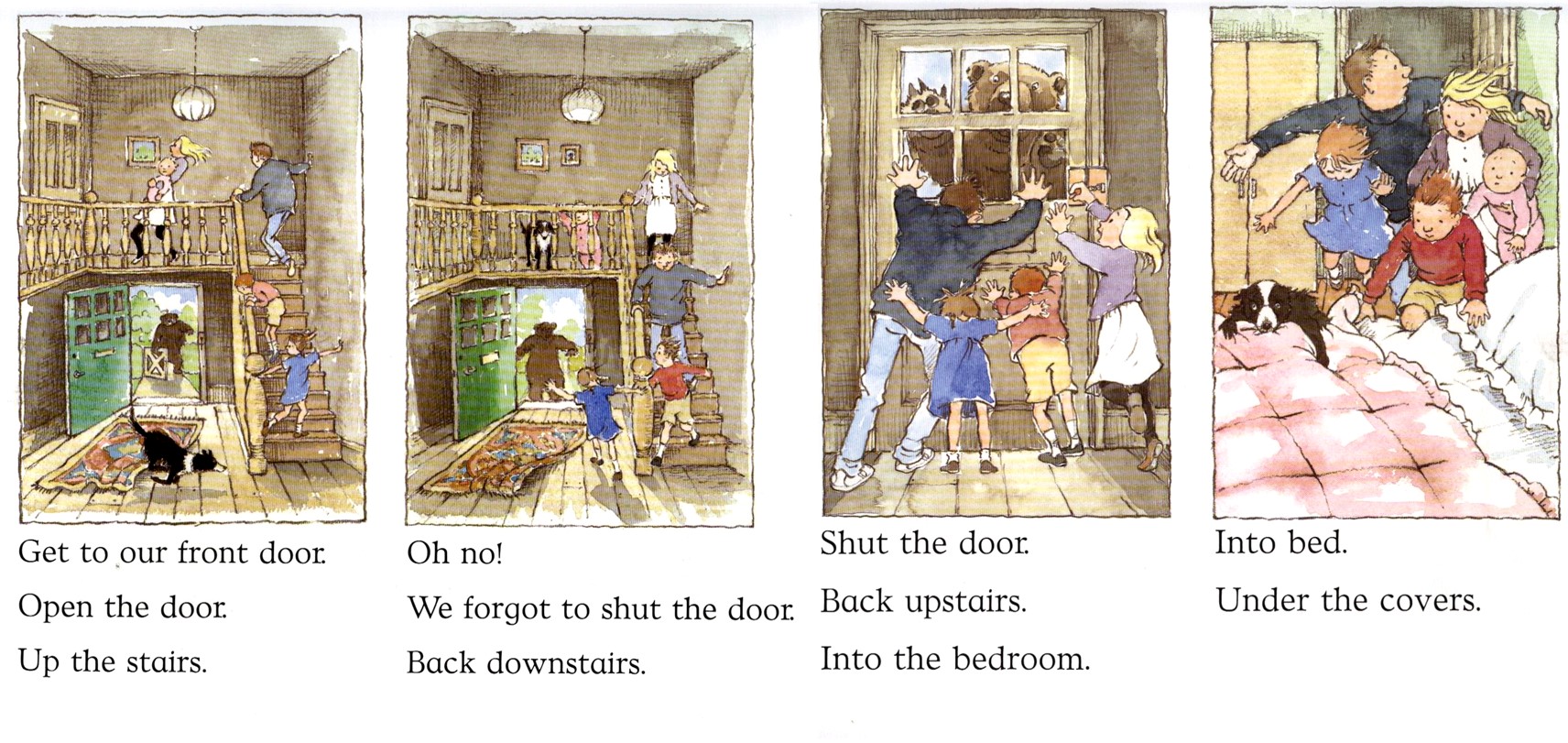 Children's book - We're Going on a Bear Hunt - Language Advisor