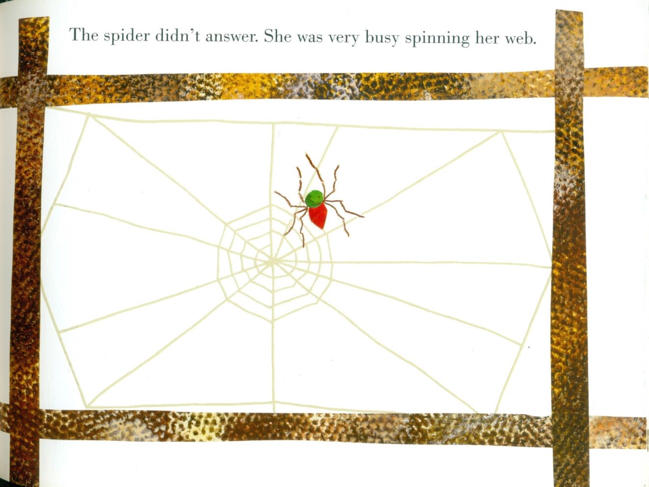 Children's book - The very Busy Spider - Language Advisor