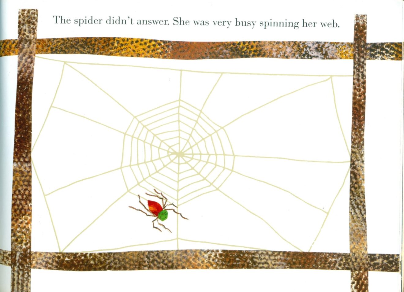 Children's book - The very Busy Spider - Language Advisor