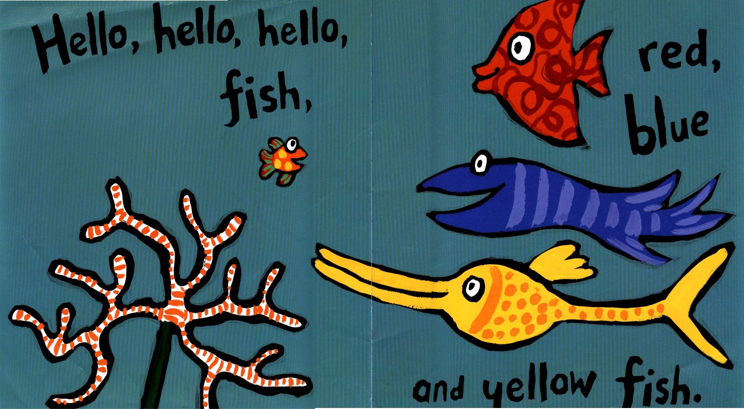 Children's book - Hooray for Fish - Language Advisor
