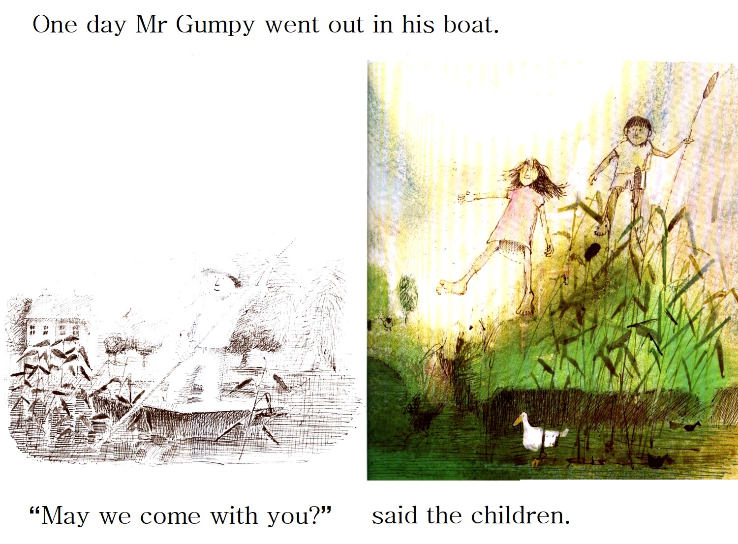 Children's book - Mr Grumpy Outing - Language Advisor