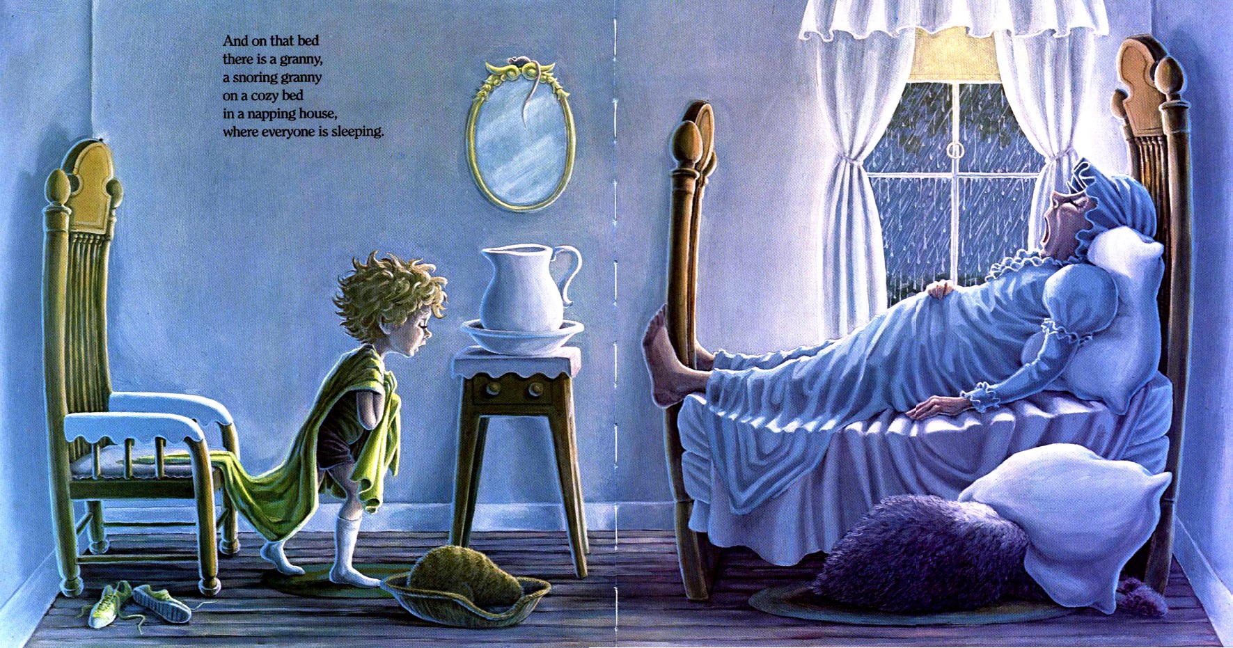 Children's book - The Napping House - Language Advisor