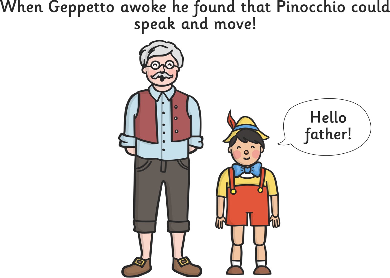 Children's book - Pinocchio - Language Advisor