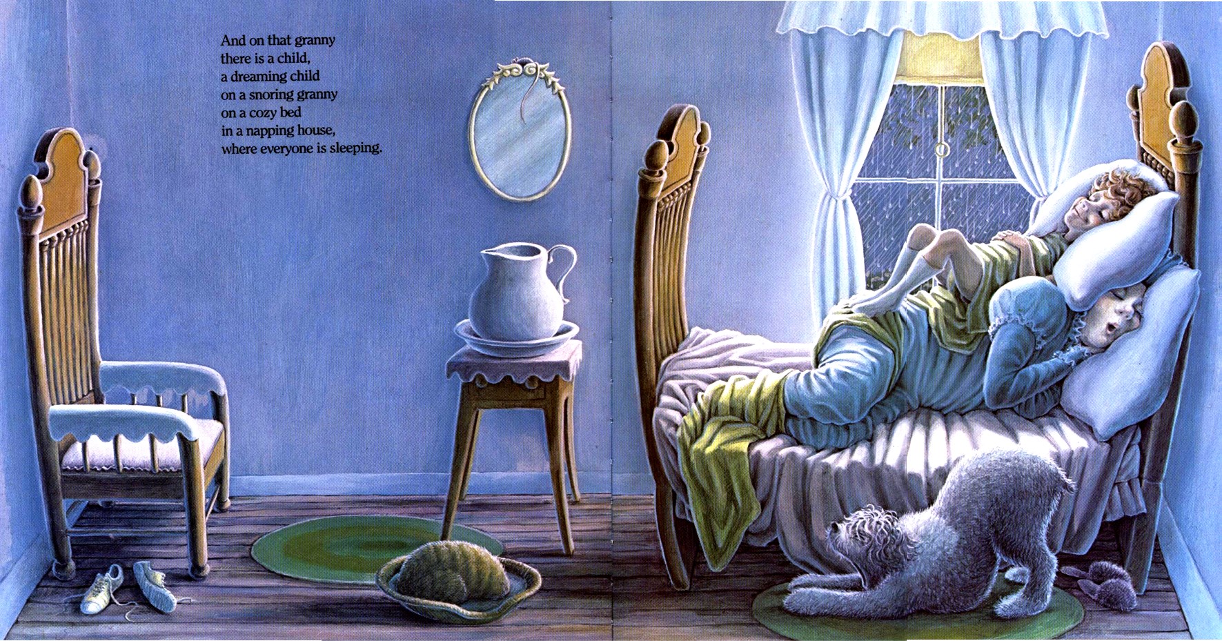 Children's book - The Napping House - Language Advisor
