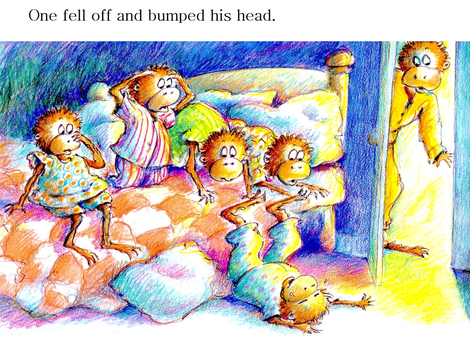 Children's book - Five little monkeys - Language Advisor