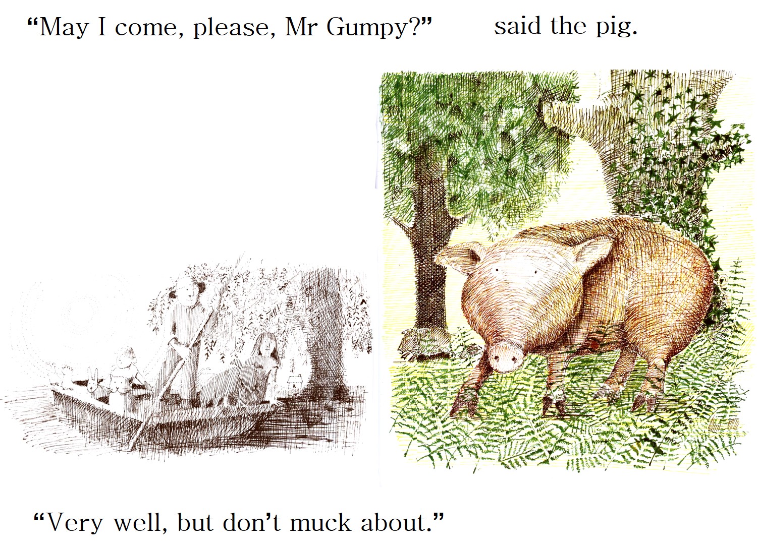 Children's book - Mr Grumpy Outing - Language Advisor