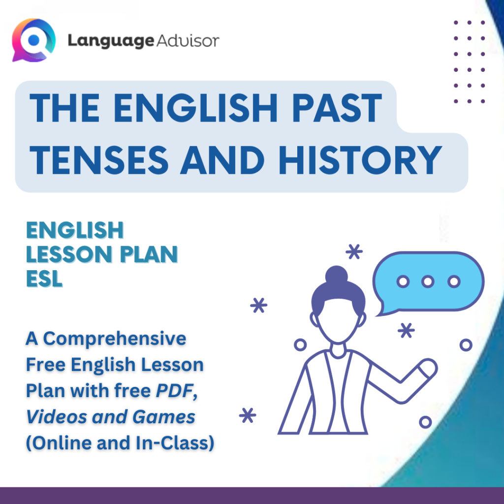 English ESL/EFL: Free Lesson Plans And Games Simple Past Tenses