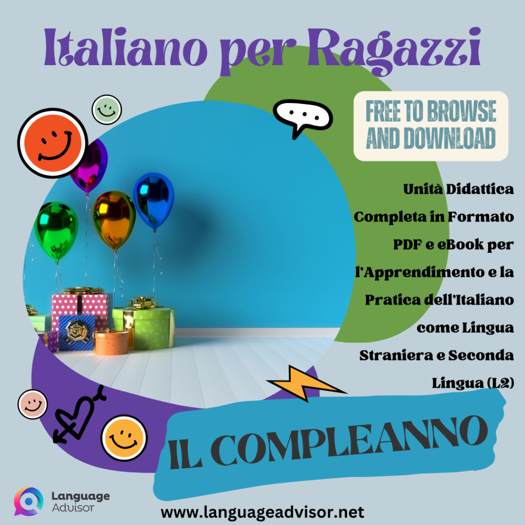 Italiano per Ragazzi - IL COMPLEANNO - Language Advisor