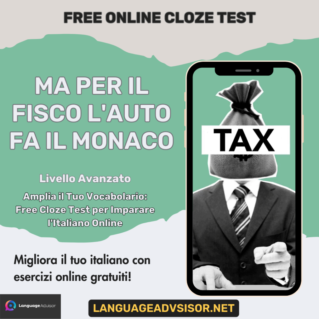 Ma per il fisco l'auto fa il monaco
