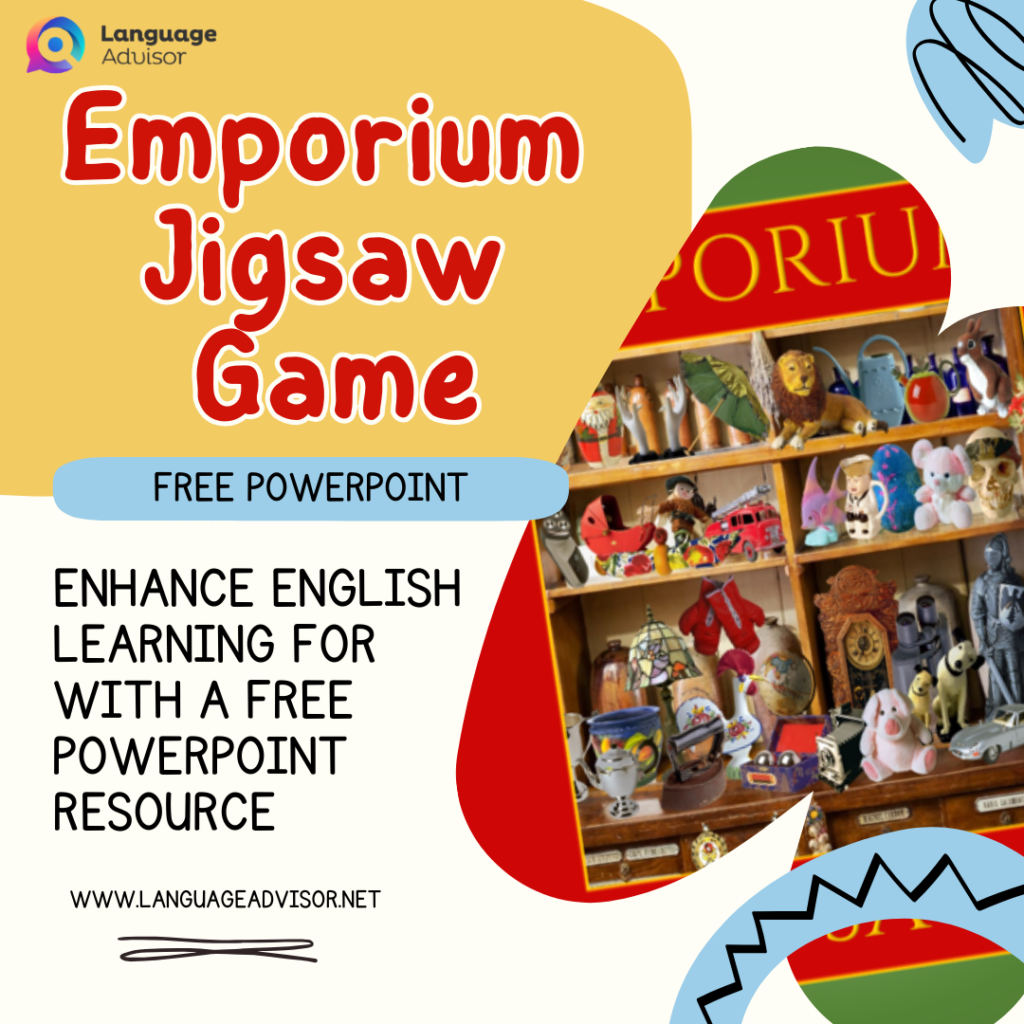 Emporium Jigsaw Game - Language Advisor