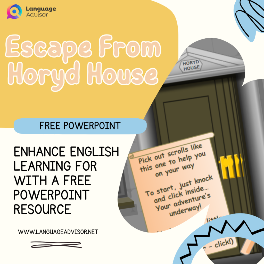 Escape From Horyd House - Language Advisor