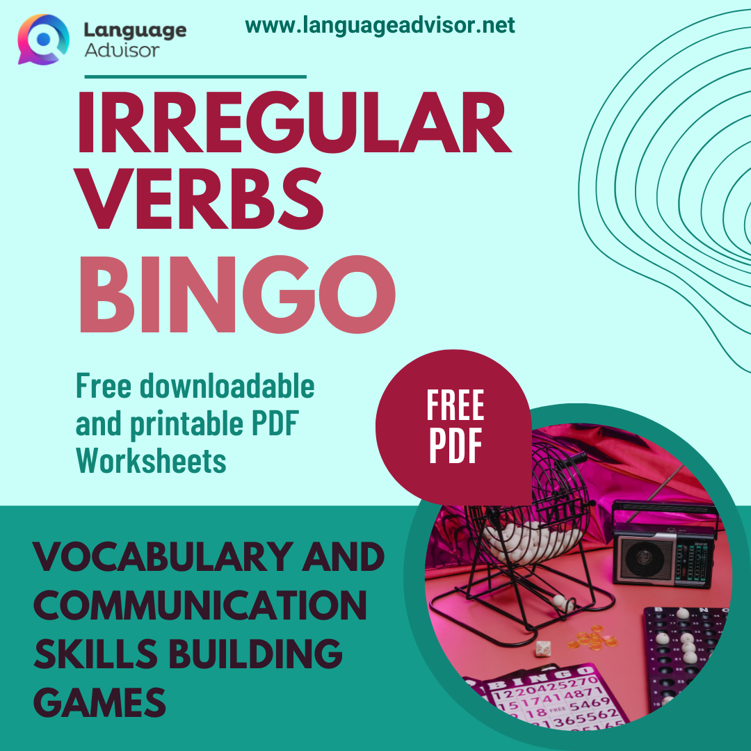 Irregular Verbs Bingo Language Advisor Descubra Todos Os Benef cios Irregular Verbs Bingo Language Advisor Descubra Todos Os Benef cios