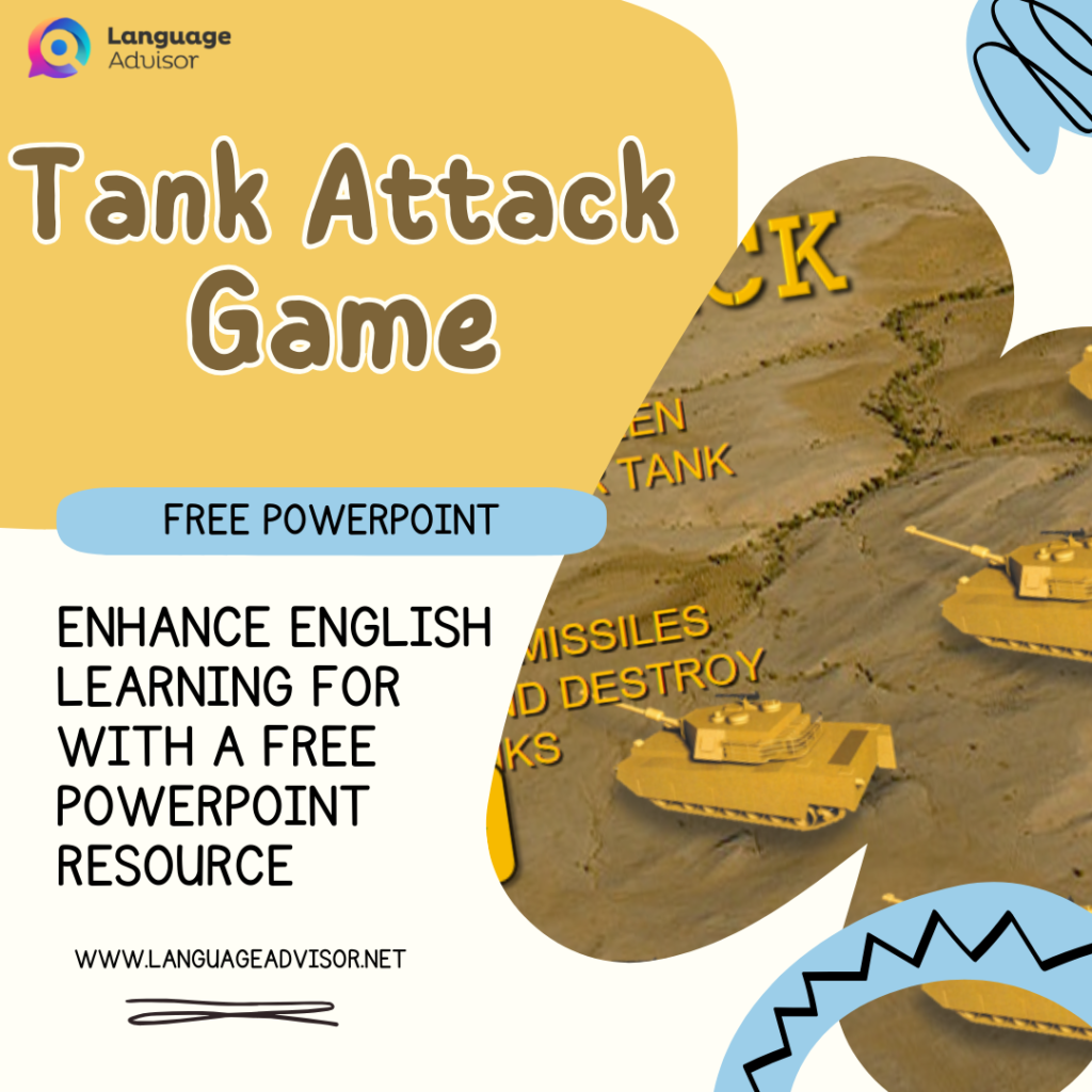 Tank Attack Game - Language Advisor