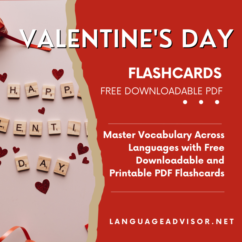 Valentine's Day - Flashcards - Language Advisor