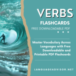 Verbs - Flashcards - Language Advisor