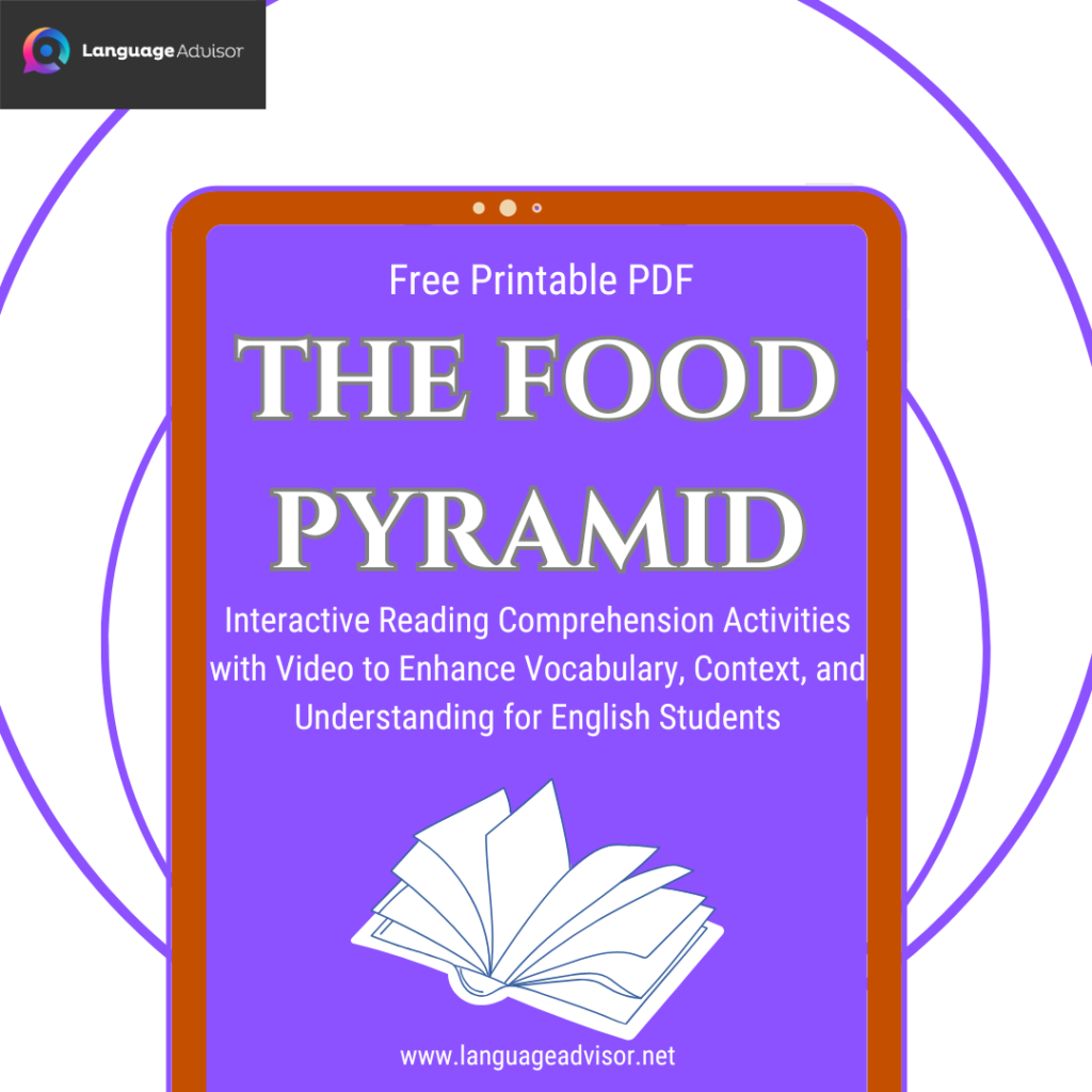 The Food Pyramid - Reading Comprehension - Language Advisor