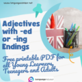 -ing and –ed Adjectives - Language Advisor