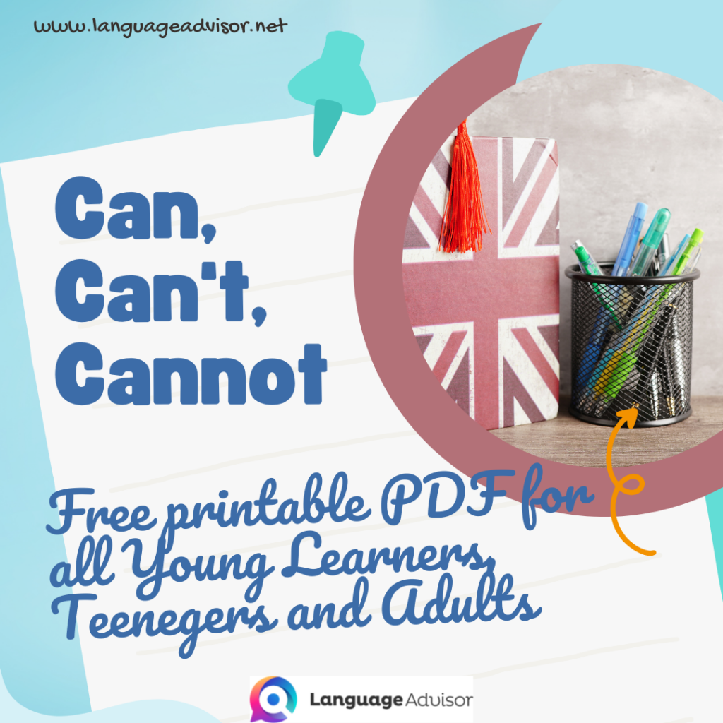 Can, Can't, Cannot - Language Advisor