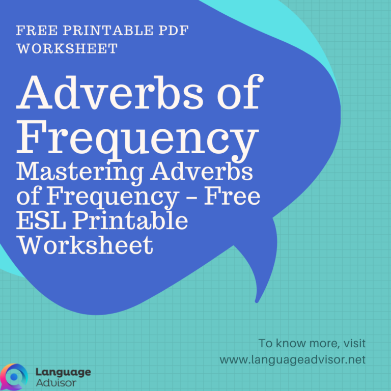 Adverbs of Frequency Guessing Game - Language Advisor