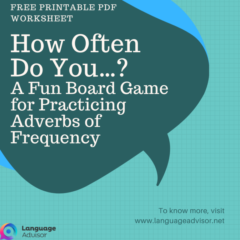 How Often Do You...? - Language Advisor