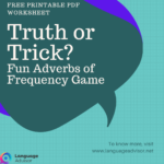 Truth or Trick? - Language Advisor