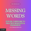 Missing Words Language Advisor