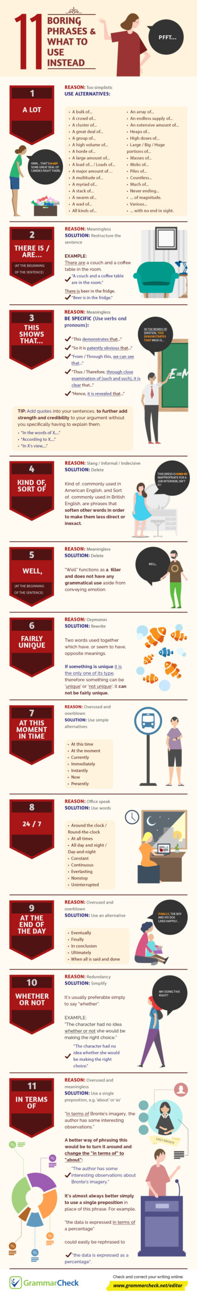 11 Boring Phrases & What to Use Instead - Language Advisor